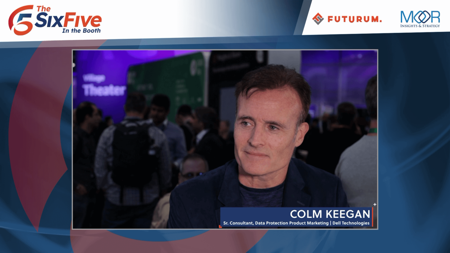 The Six Five In the Booth with Dell's Colm Keegan at AWS re:Invent 2022 ...