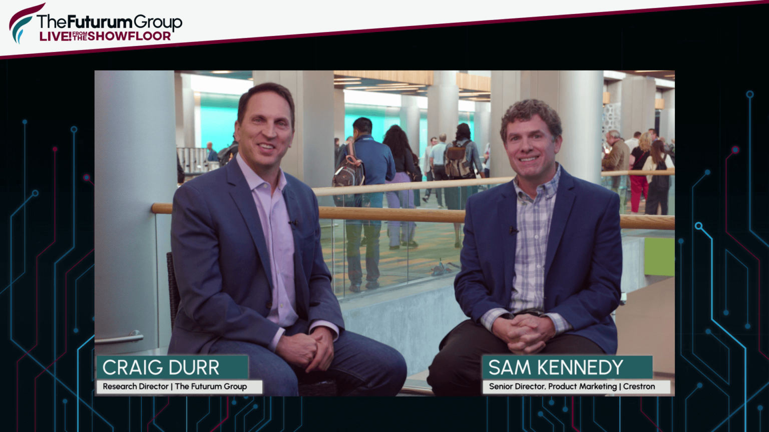 Futurum Live! From the Show Floor with Crestron's Sam Kennedy - Futurum
