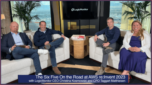 AWS reInvent with LogicMonitor - The Six Five On the Road - Futurum
